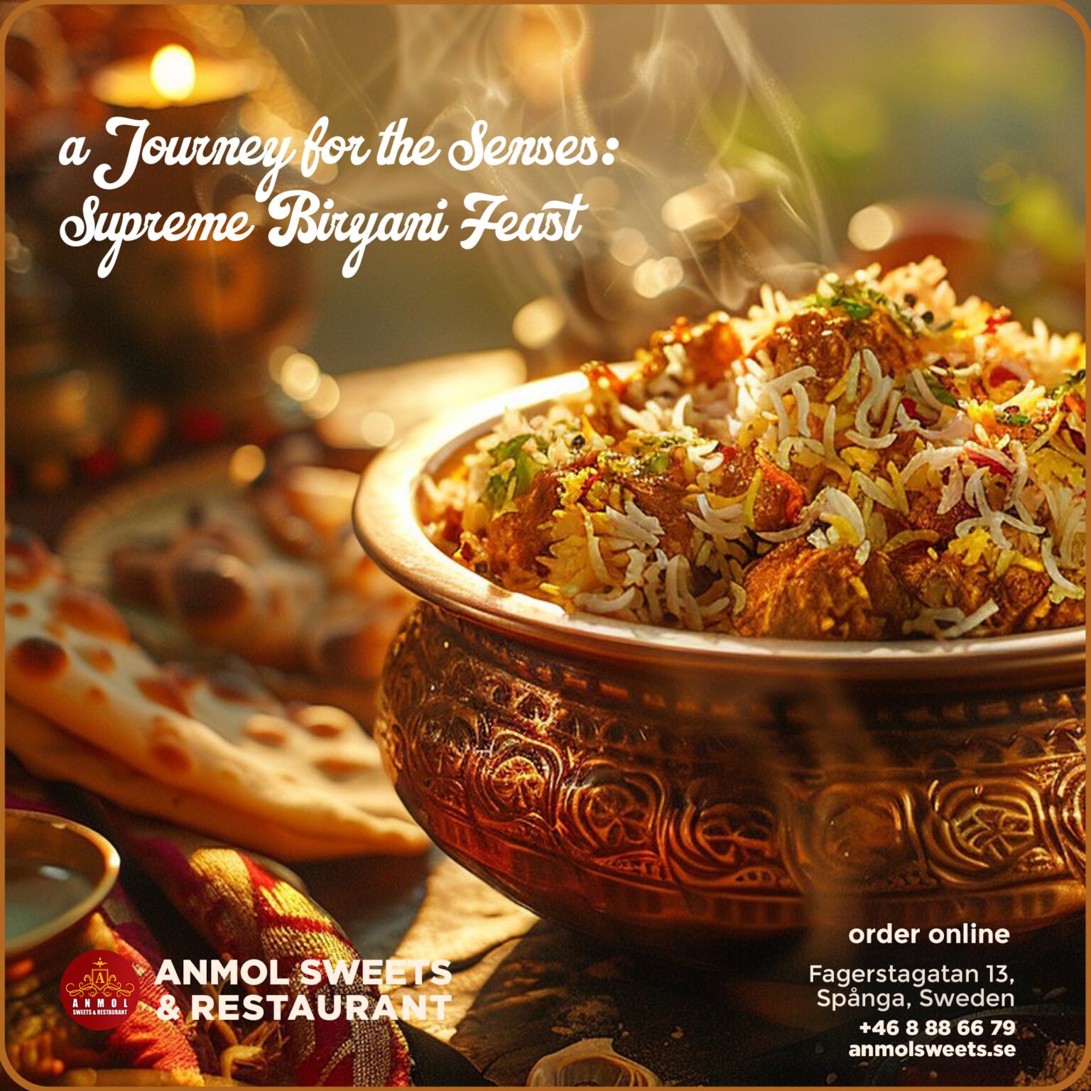 Anmol Sweets & Restaurant | Best Restaurant In Stockholm